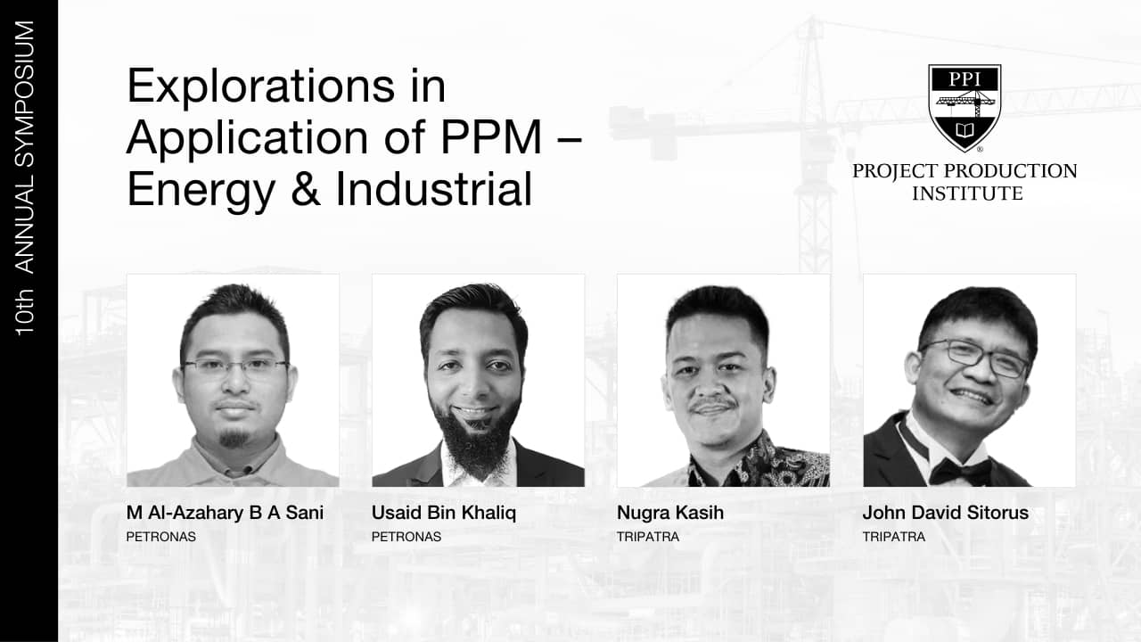 Explorations in Application of PPM – Energy & Industrial - Project ...